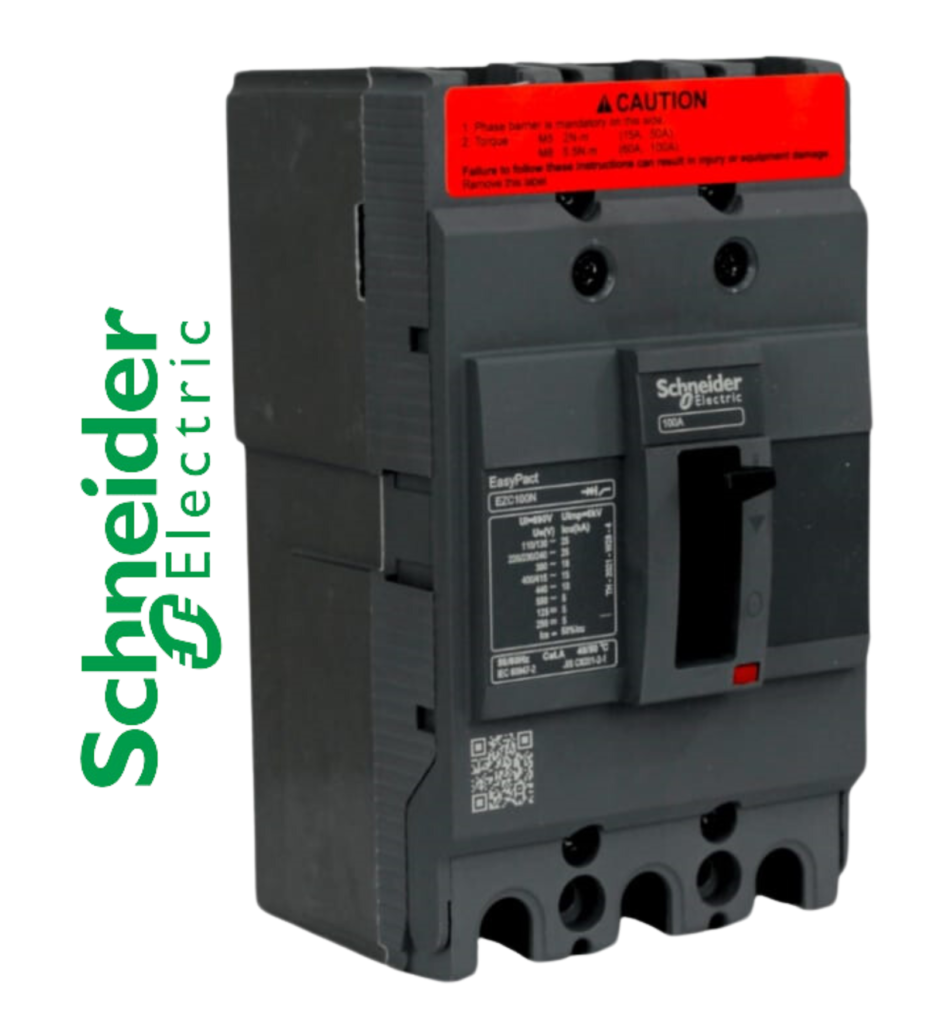 LLAVE DE FUERZA 100A SCHNEIDER FIJA 220V EZC100N3100 - Loganelectric