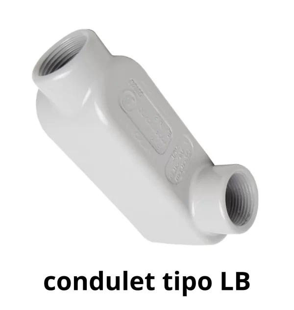 CAJA CONDULET 3/4 OVALADA TIPO "LB" CON ROSCA - Loganelectric