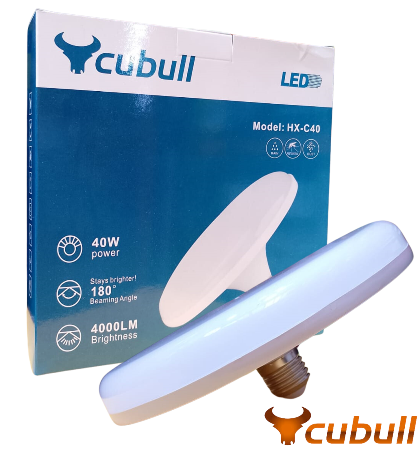 FOCO LED UFO 40W CUBULL 6500K - Loganelectric