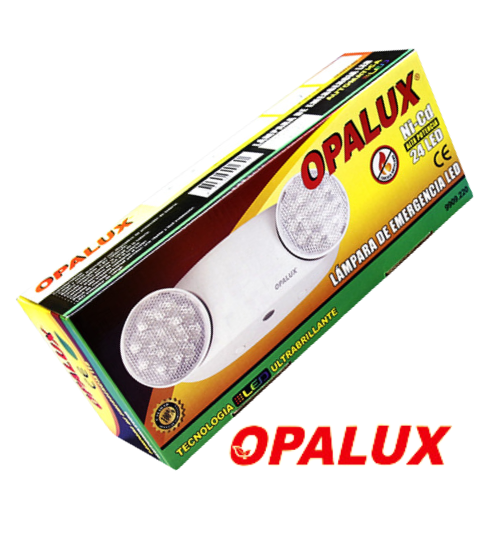 LUZ DE EMERGENCIA OPALUX 24 LED SMD3096 - Loganelectric