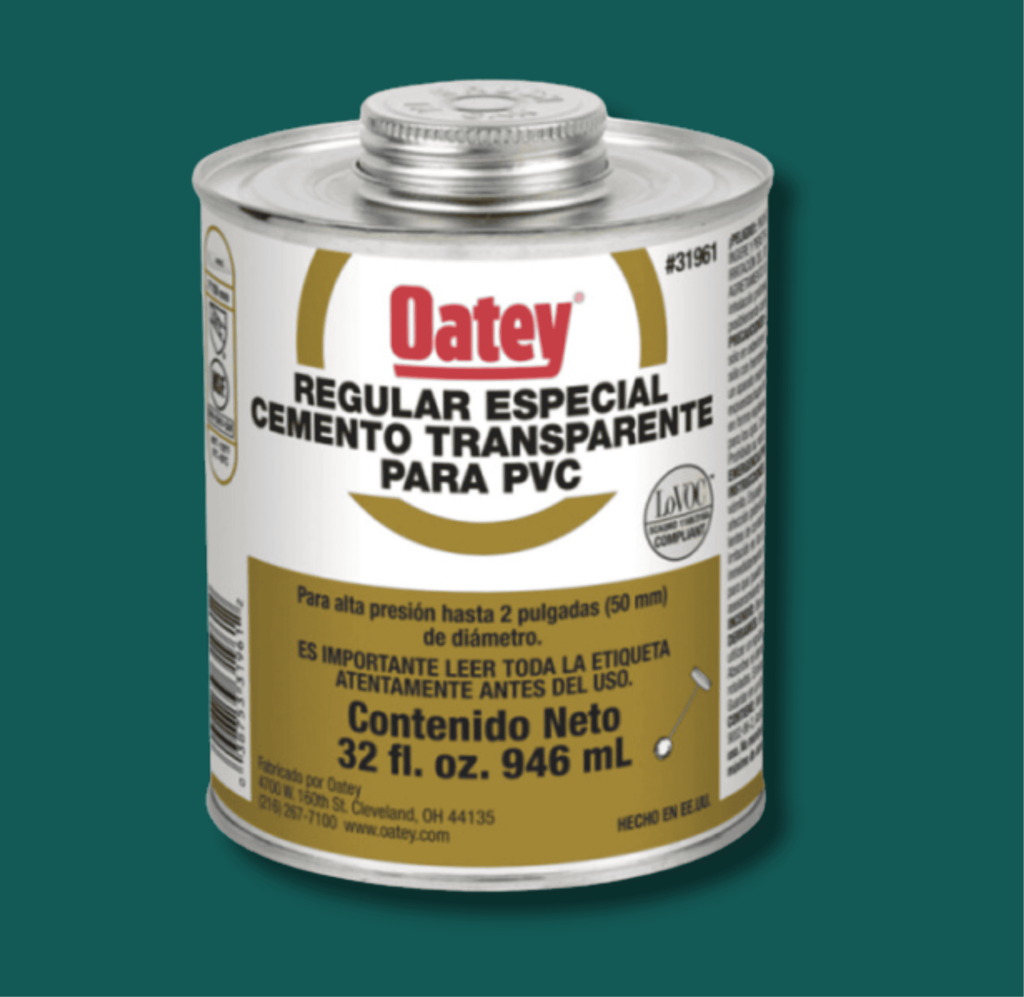 PEGAMENTO PVC DORADO 1/4 OATEY 946ML-32 ONZAS - Loganelectric